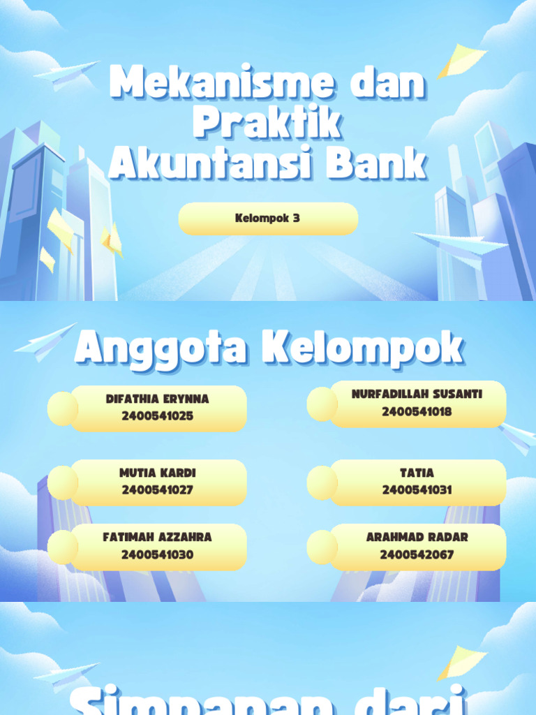 Mekanisme dan Praktik Akuntansi Bank | PDF
