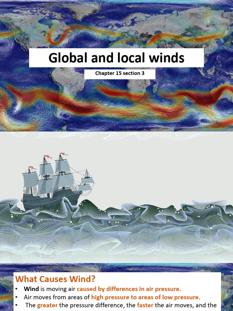 Global and Local Winds Chapter 15 Section 3 | PDF | Wound | Atmospheric ...