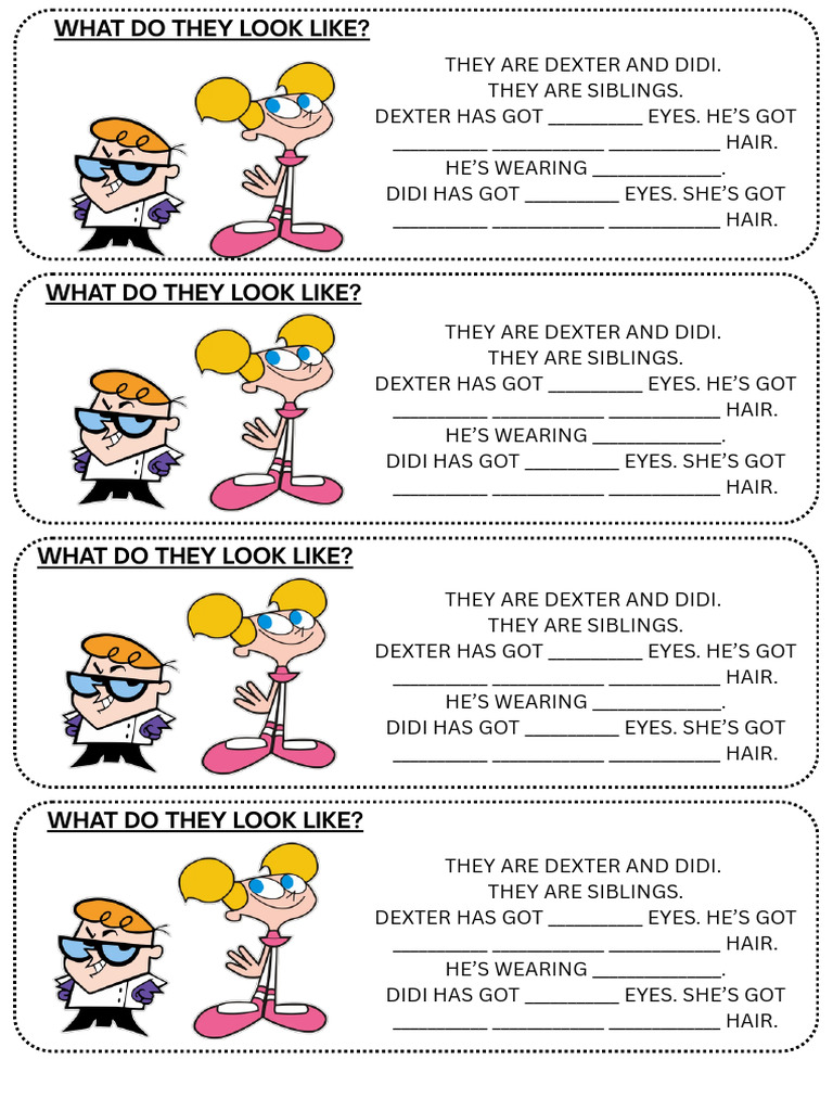 Dexter and Didi | PDF