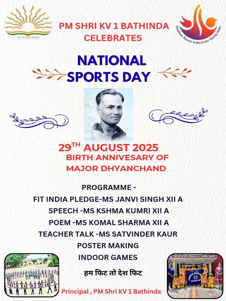 National Sports Day | PDF