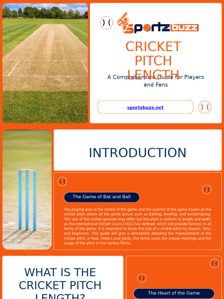 Cricket Pitch Dimensions Explained | PDF | Cricket | Bowling (Cricket)