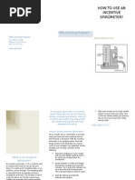 Incentive Spirometer | PDF