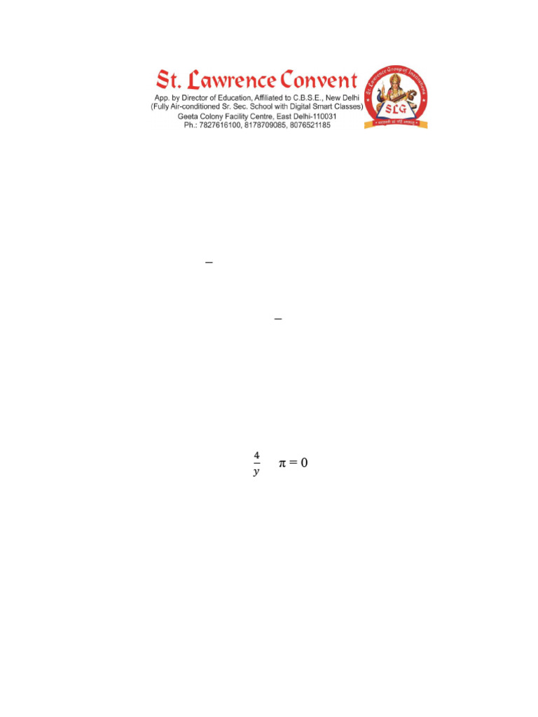 Class Ix Worksheet | PDF