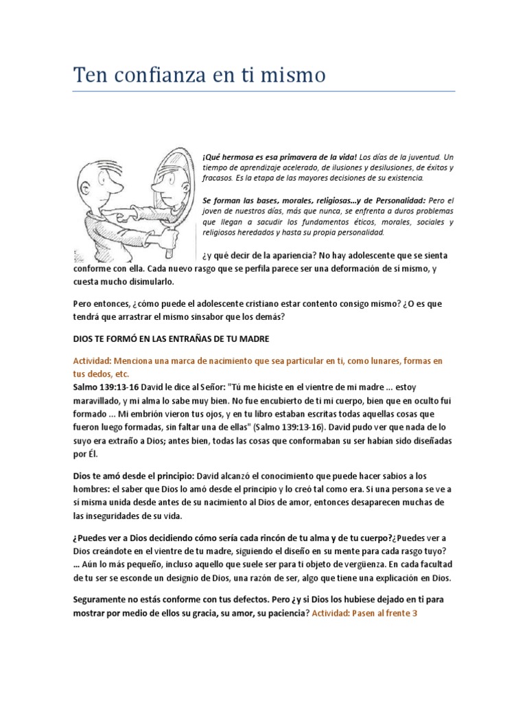 Como Estar Contento Conmigo Mismo | PDF | Moisés | Amor