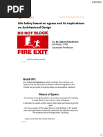 IBC Chapter 10: Means of Egress Guidelines | PDF | Stairs | Door