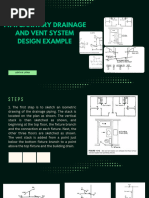 Sanitary Drainage and Vent System Design Example | PDF | Plumbing ...