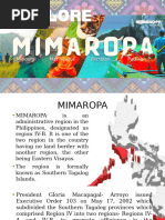 Overview of MIMAROPA Region IV-B | PDF | Social Science | Travel