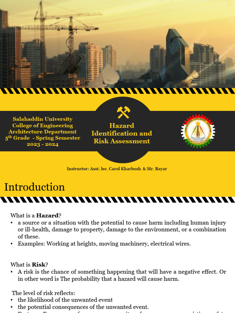 Lec 2 | PDF | Hazards | Risk