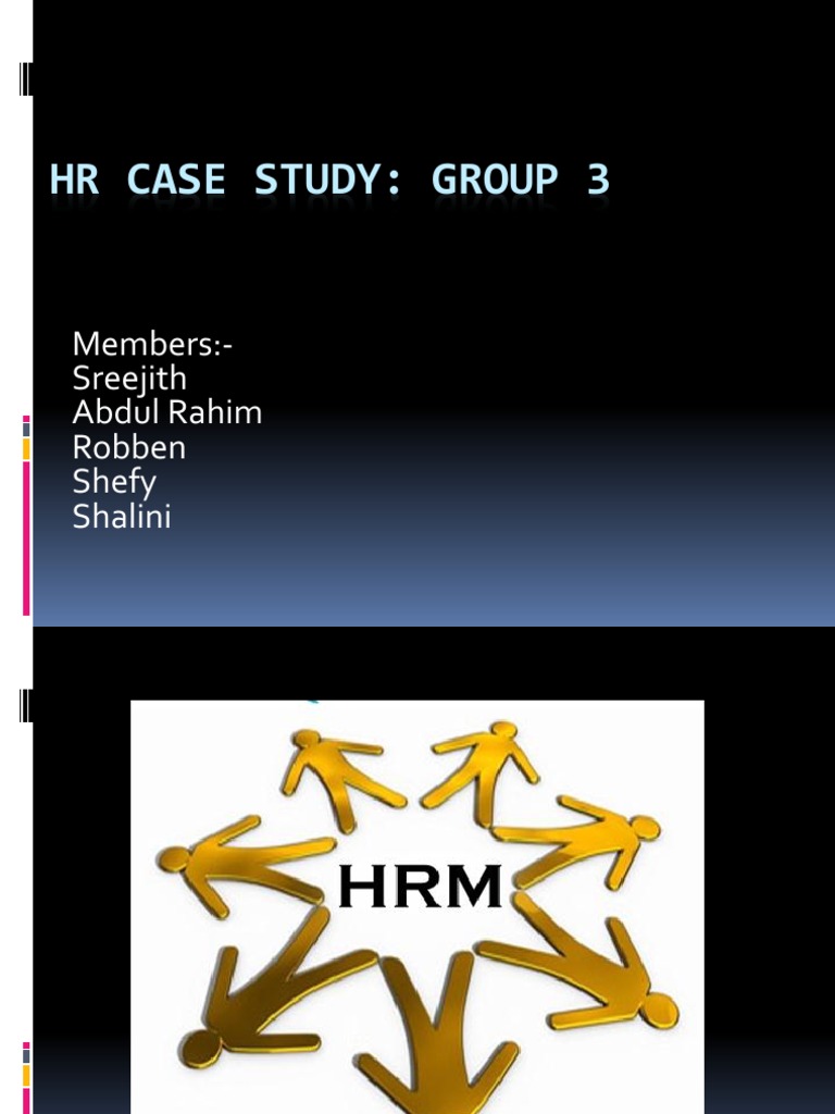 HR Case Study | PDF | Business