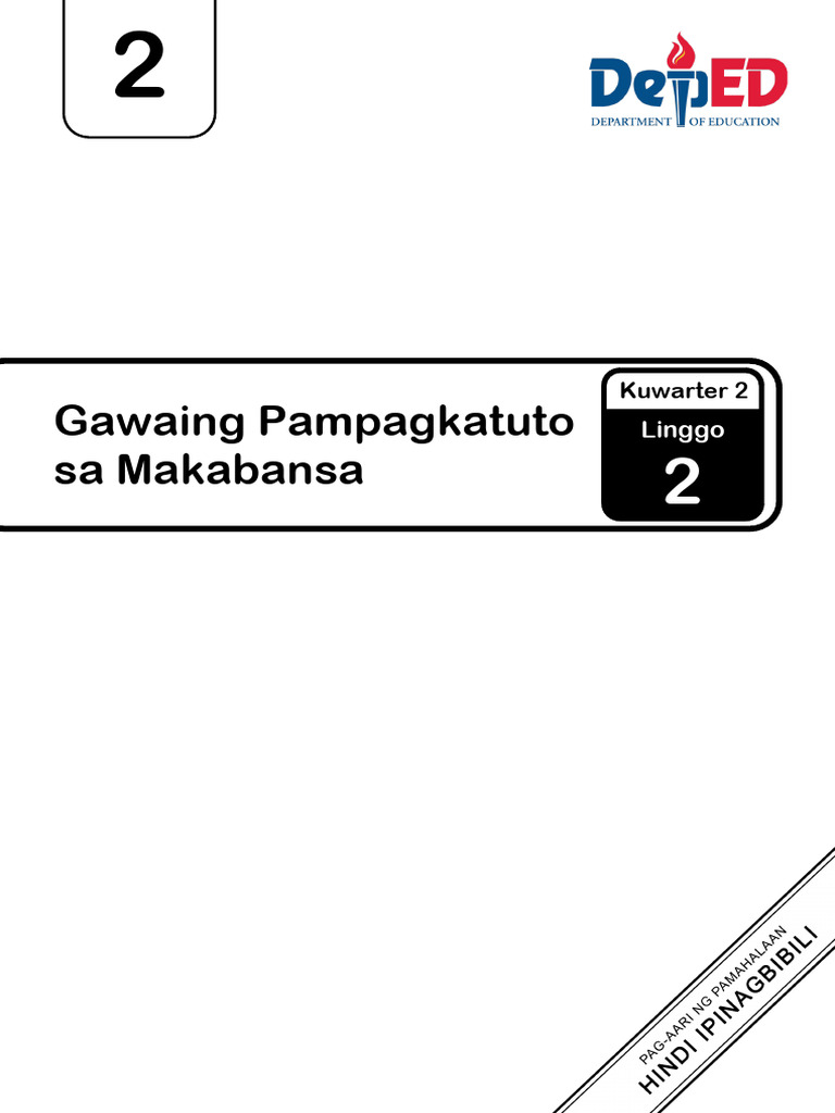 LAS Makabansa-2 Q2 Week 2 v2 | PDF