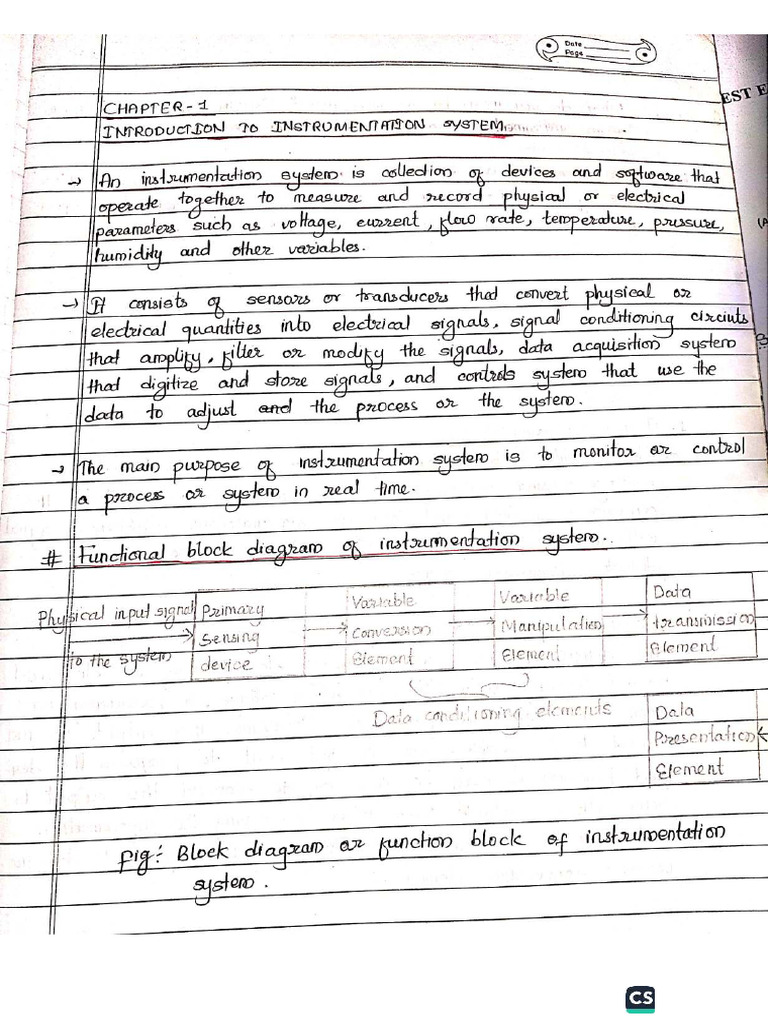 Instrumentation Notes (NEW) | PDF