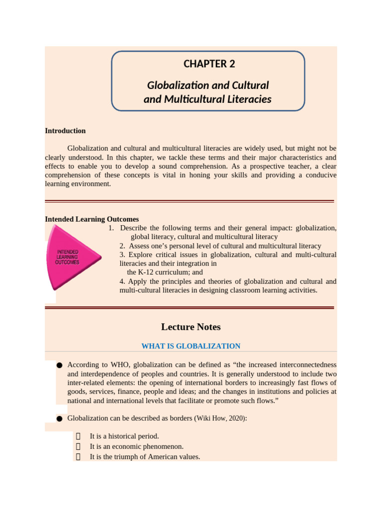 Globalization | PDF | Sustainability | Rationality