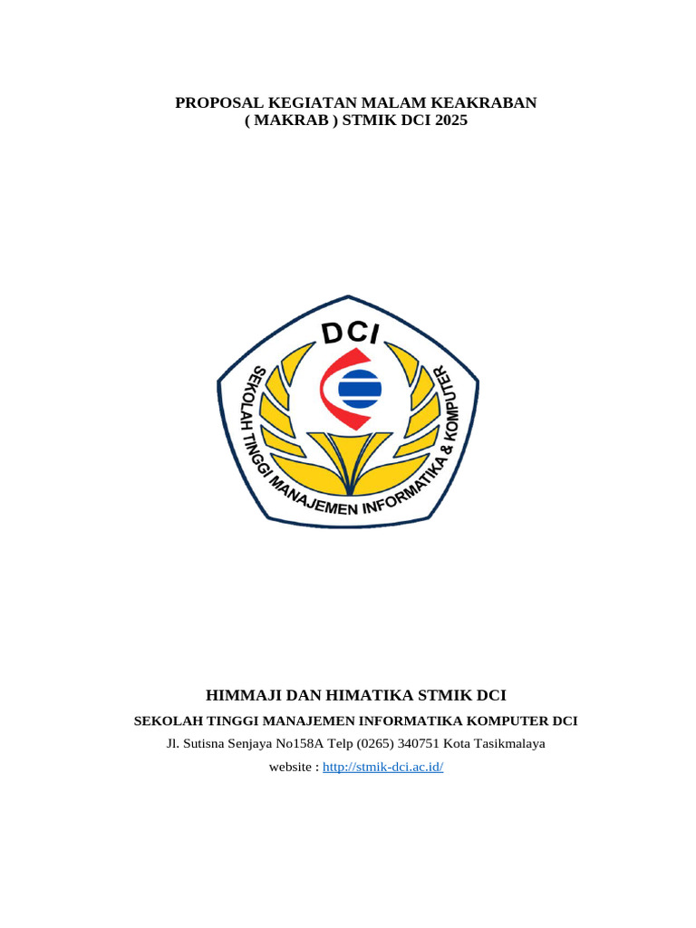 Proposal Makab 2025 Update | PDF