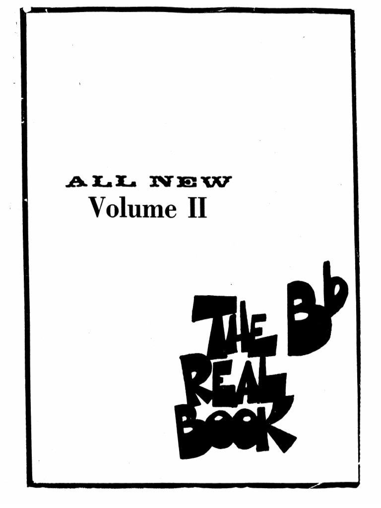 The Real Book 2 - BB | PDF