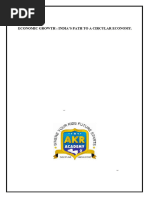 Economics Project Cover Page Design | PDF
