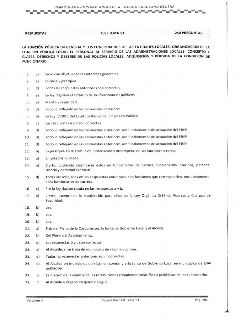 Respuestas Tema 13 | PDF