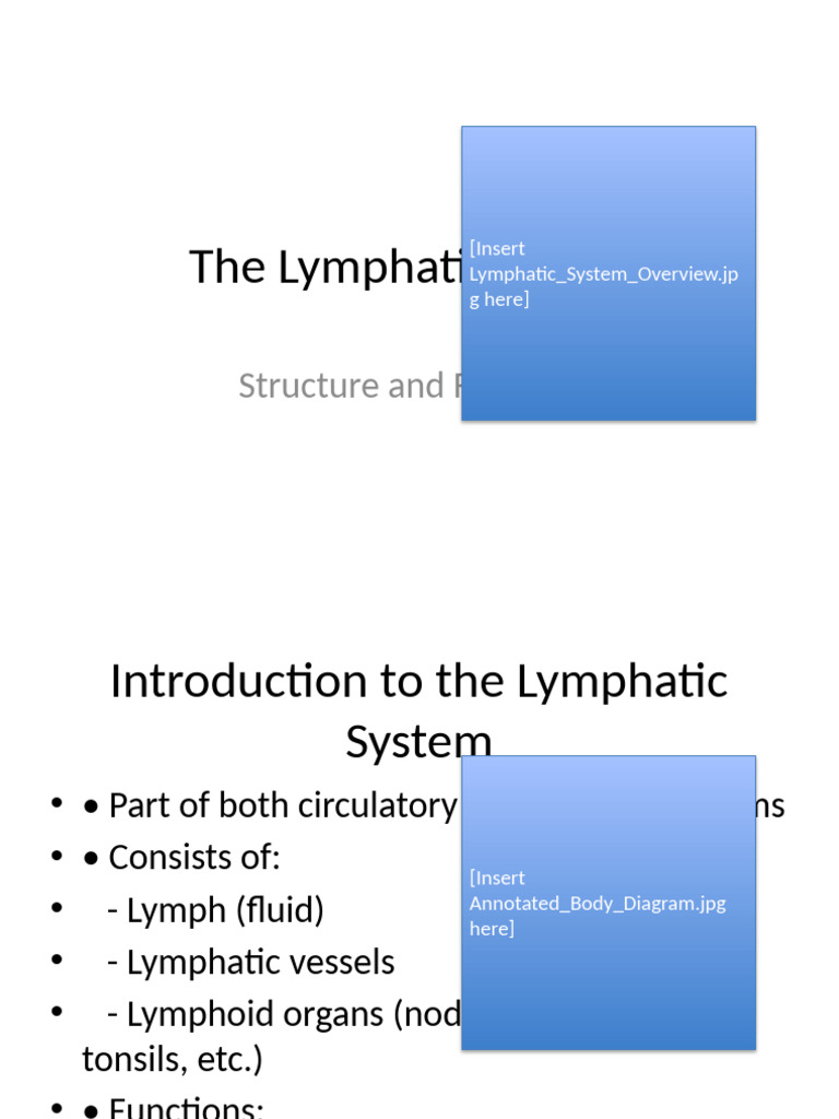 Lymphatic System With Images | PDF