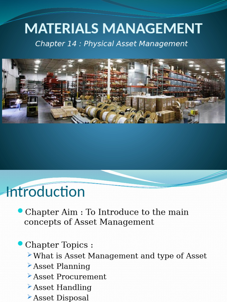 Asset Management Essentials Guide | PDF | Depreciation | Balance Sheet