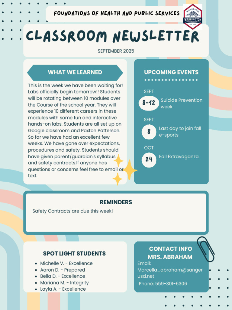 September 2025 Newsletter | PDF
