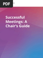 Secretary's Report Guidelines | PDF