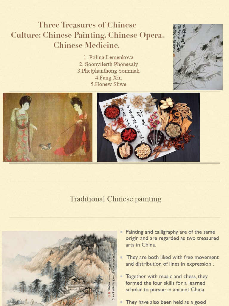 Treasures of Traditional Chinese Culture | PDF