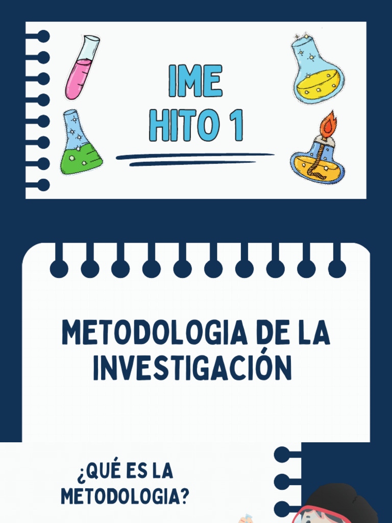 Presentación Ciencia Método Científico Ilustrado Azul - 20250913 ...