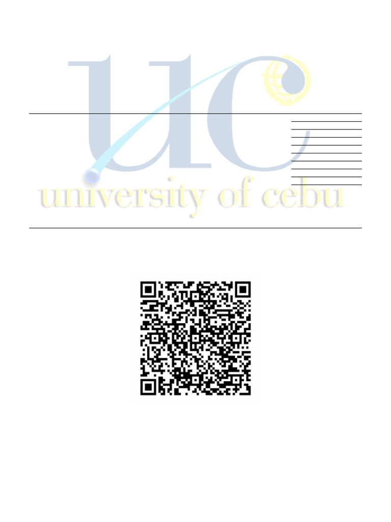 University of Cebu - Main: Official Study Load 1ST SEM. SY 2025-2026 | PDF