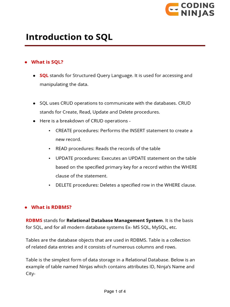 14 | PDF | Relational Database | Sql