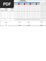 Security Guards Attendance Sheet | PDF