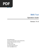 YILINK BMS Tool Software Manual | PDF | Software | User Interface