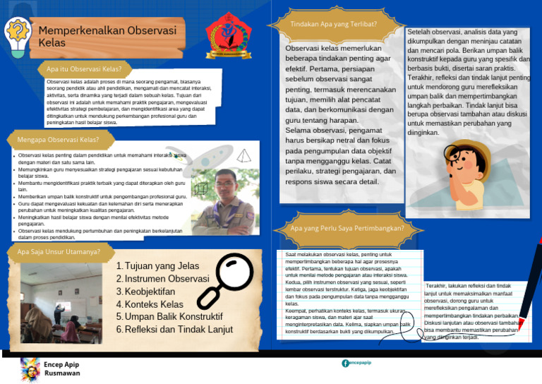 Panduan Efektif Observasi Kelas | PDF
