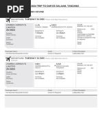 Tanzania IATA Airport Codes List | PDF