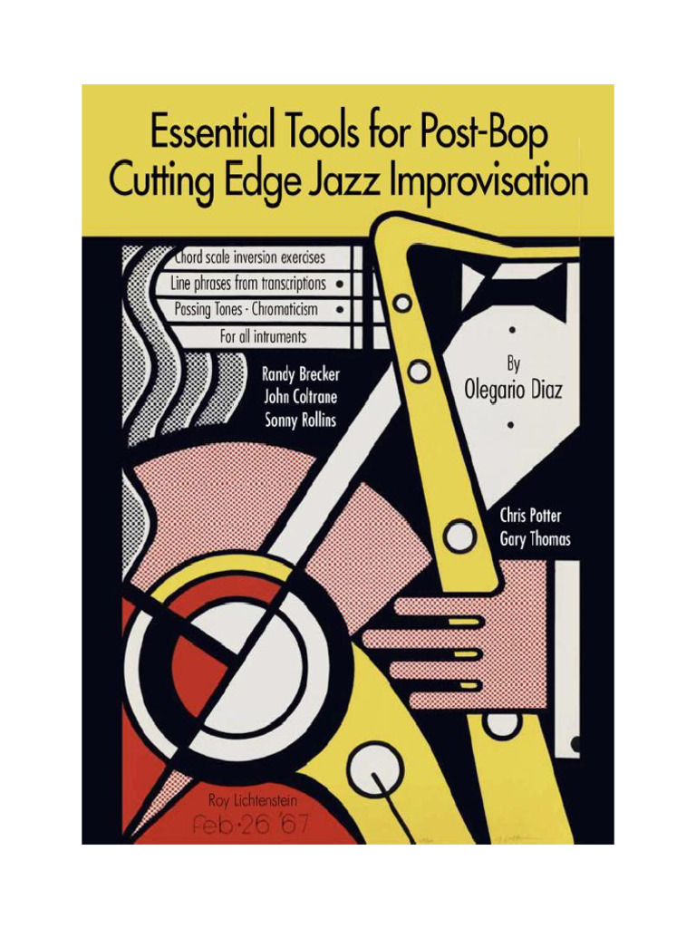 Essential Tools For Post Bop Cutting Edge Jazz Improvisation | PDF