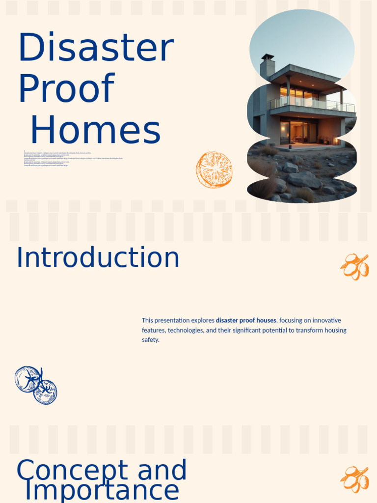 Disaster Proof Homes | PDF | Sustainability | Flood