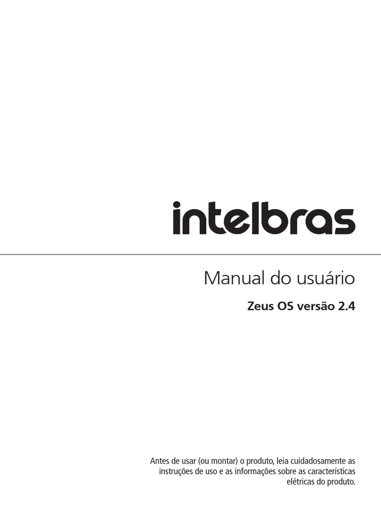 Manual Zeus OS 2.4: Configuração e Segurança | PDF | Rede de ...