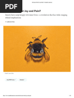 Schmidt Insect Sting Pain Index Chart | PDF