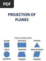 Projections of Planes: Theory & Problems | PDF | Plane (Geometry ...