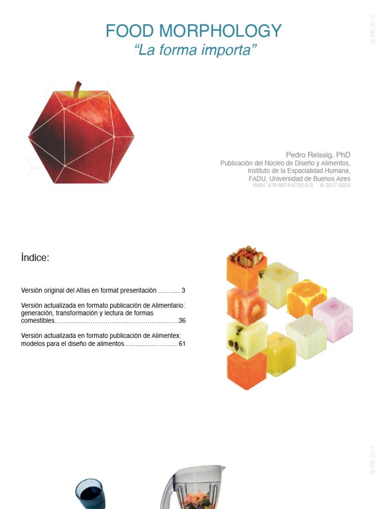 Morfología Alimentaria: La Importancia de la Forma | PDF | Alimentos ...