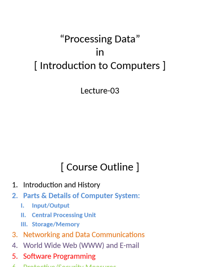 ICT 03 Data Representation | PDF