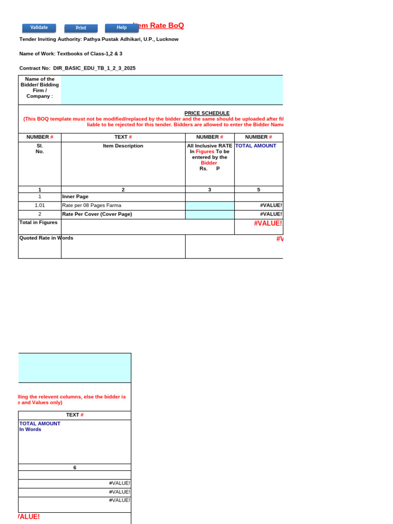 Boq 1715977 | PDF