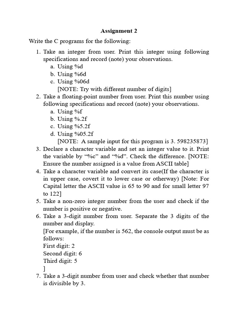 2 Assignment2 | PDF