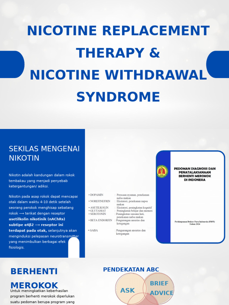 NOVI SIAGIAN - NRT Dan Withdrawal Nicotine | PDF