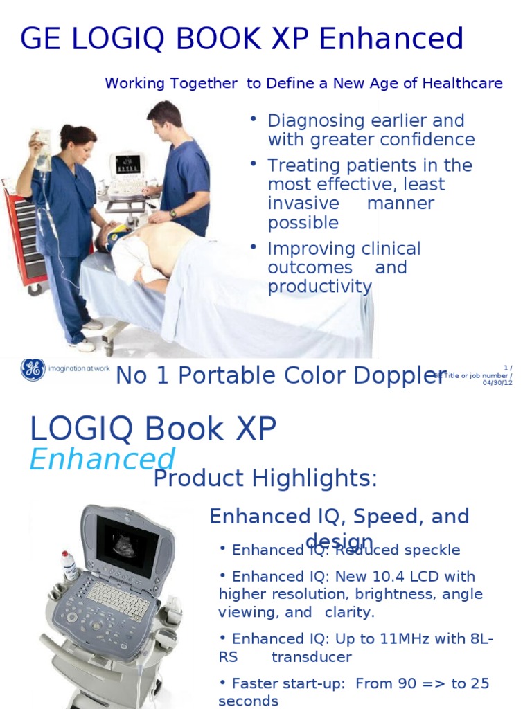 LOGIQ Book XP Enhanced | PDF | Medical Ultrasound | Medical Imaging