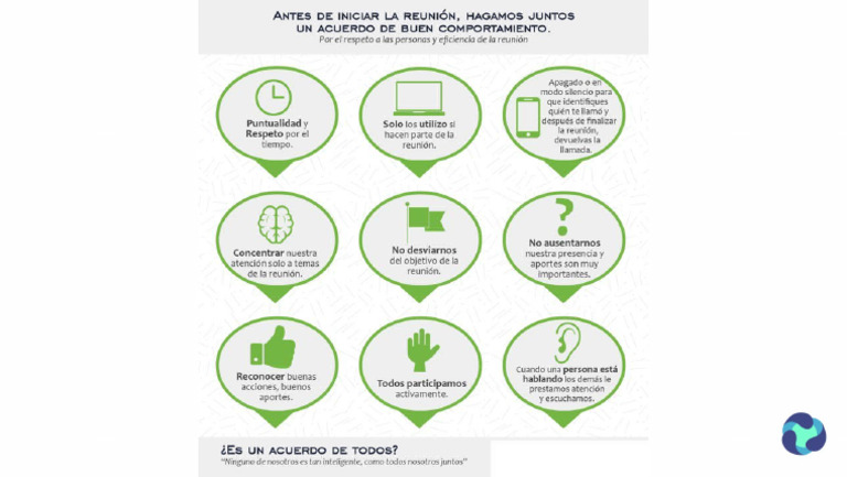 Normas Reunión | PDF