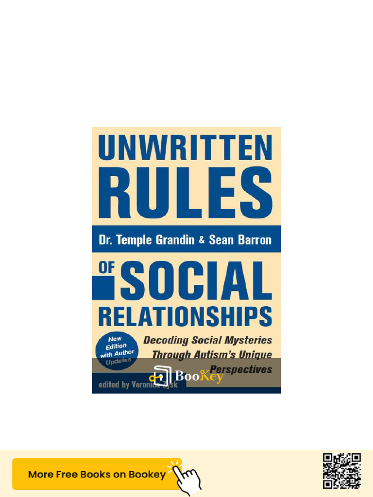 Unwritten Social Rules for Autism | PDF | Autism | Social Skills
