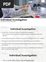 Chemistry IA Structure Guide 2025 | PDF | Experiment | Uncertainty