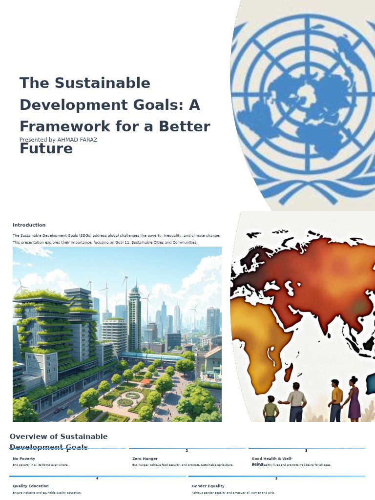 The Sustainable Development Goals A Framework For A Better Future | PDF ...
