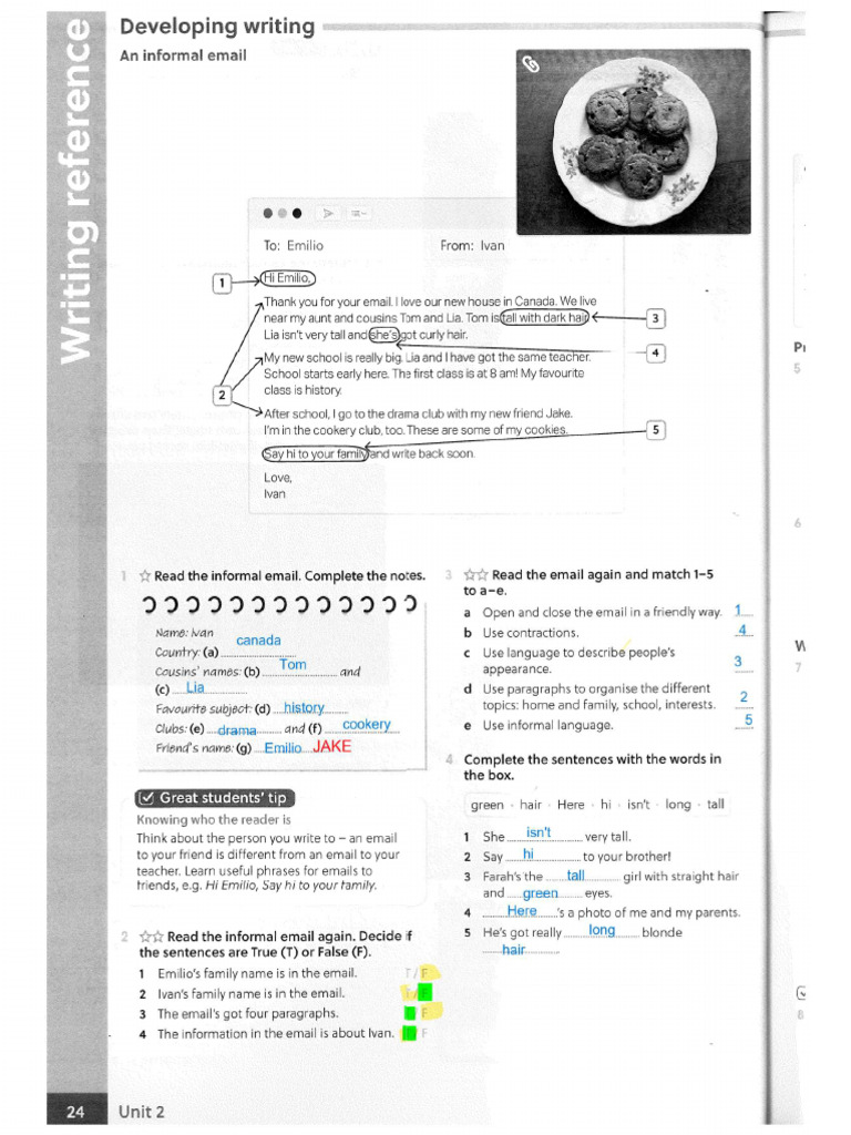 Unit 2 Develop Writing | PDF