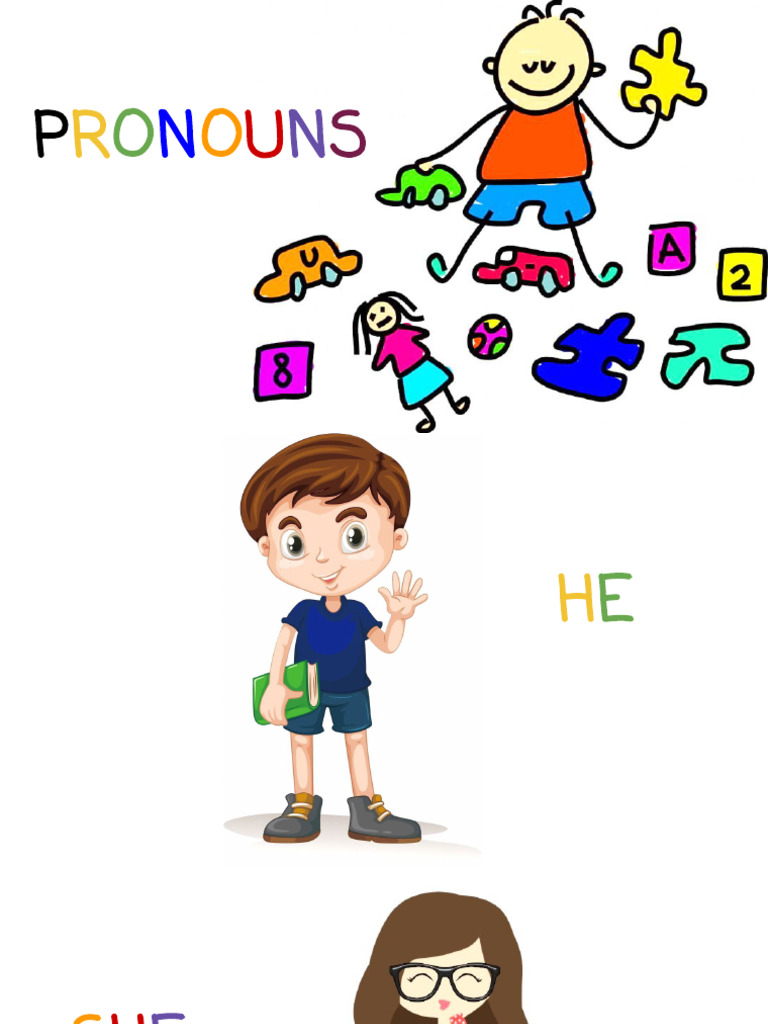 Pronouns For Kids (Part I) | PDF