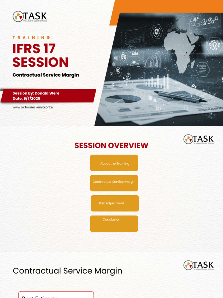 2025 Ifrs 17 Training Template | PDF | Insurance | Financial Services